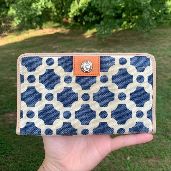 Spartina 449 | Bags | Spartina 449 Wallet Blue | Poshmark